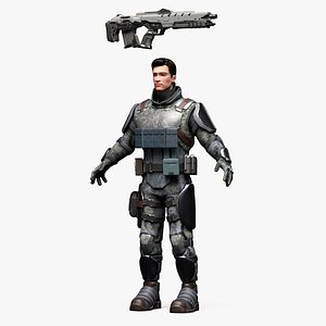3D Futuristic Soldier Models - Browse & Download Formats - TurboSquid