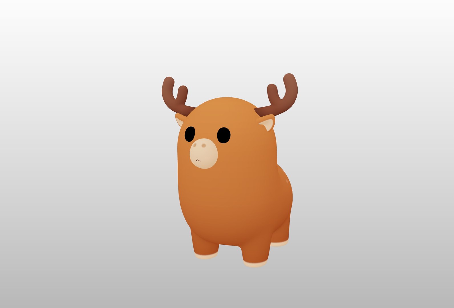 3D Deer Character - TurboSquid 2259431
