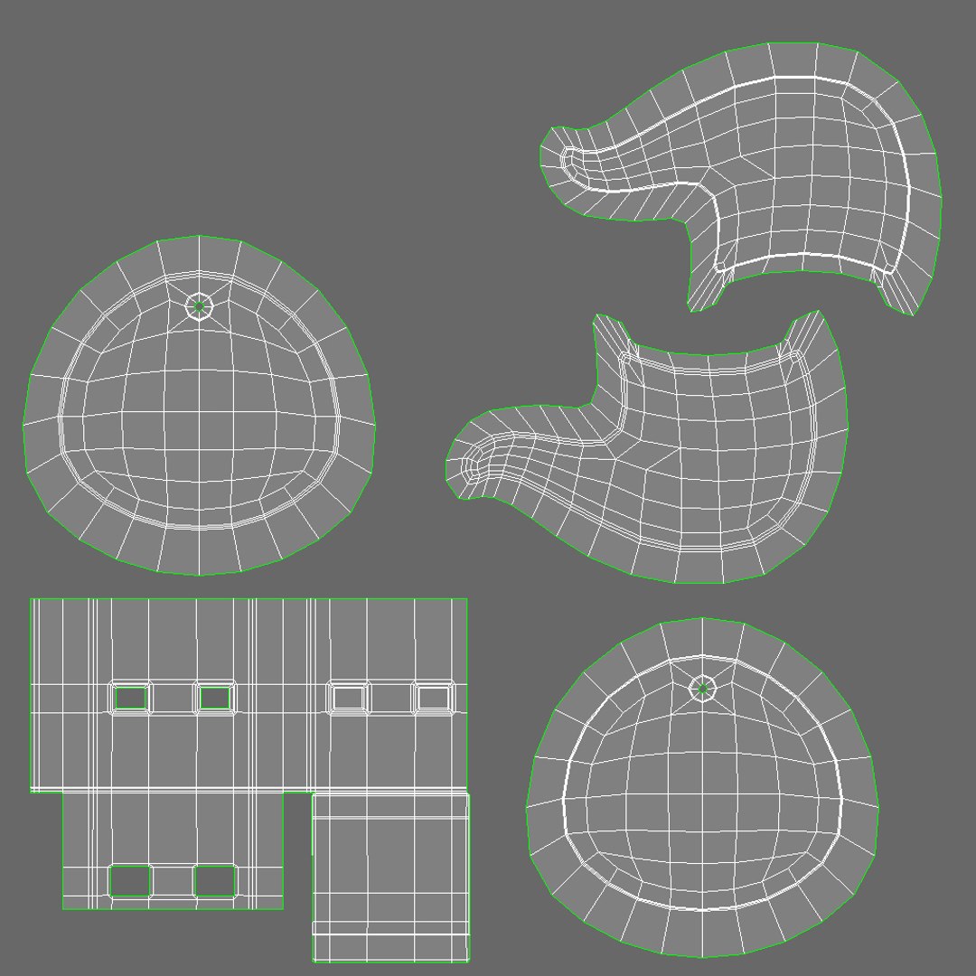 Flash Drive Snake 3d Model