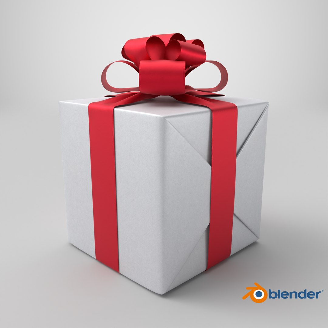 3D Gift Box 05v PBR Model - TurboSquid 2215943
