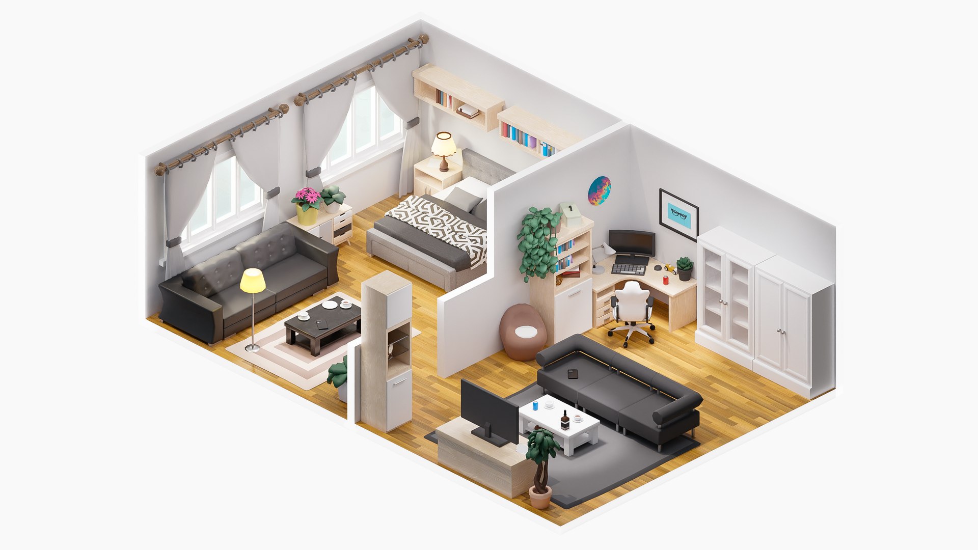 Room 46 3D Model - TurboSquid 2151818