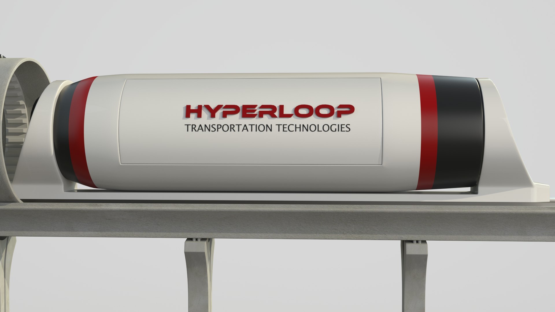 Hyperloop Train 3D Model - TurboSquid 1505500
