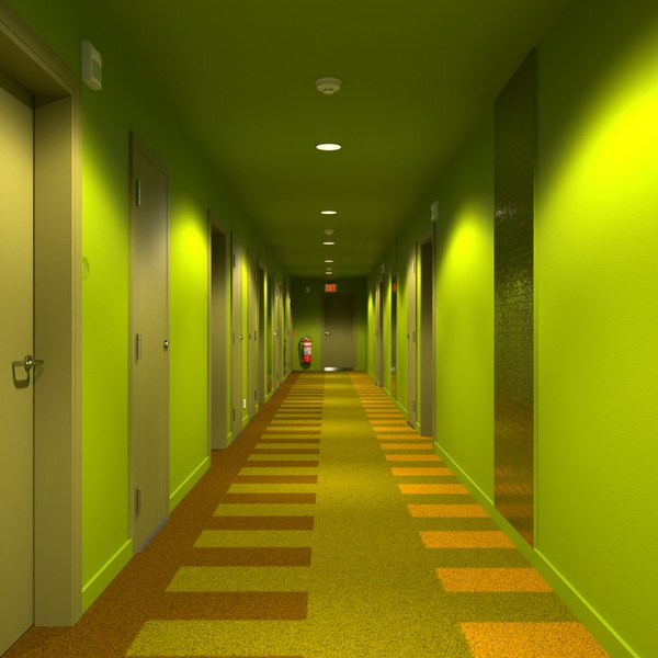 Hallway Maya Models for Download | TurboSquid