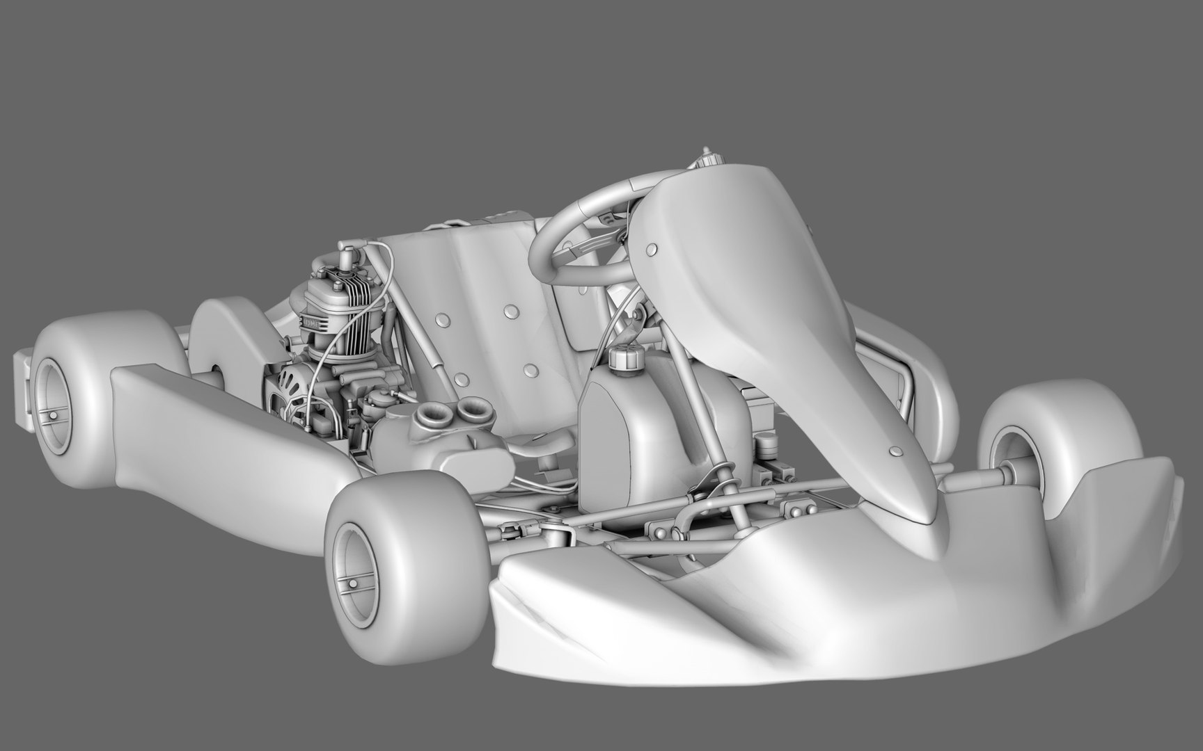 X30 Tony Kart Racer 401R 3D Model - TurboSquid 2015518