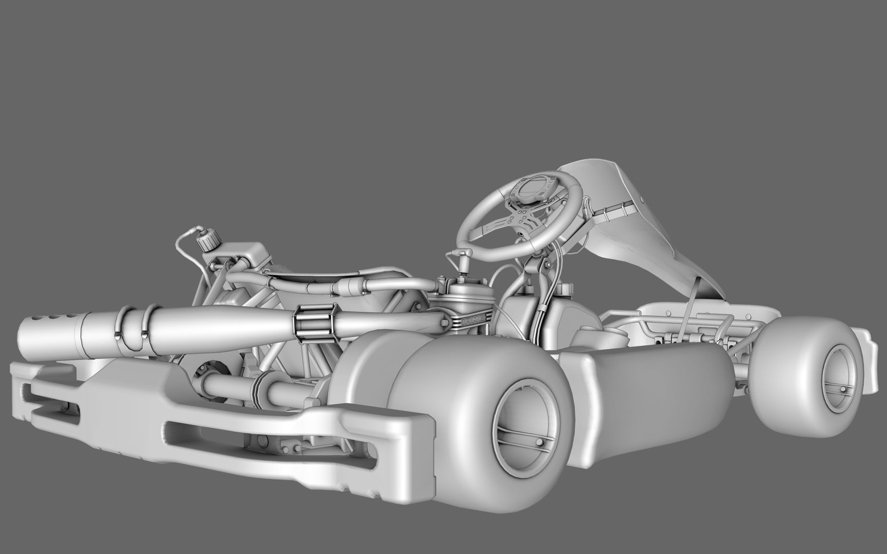 X30 Tony Kart Racer 401R 3D Model - TurboSquid 2015518