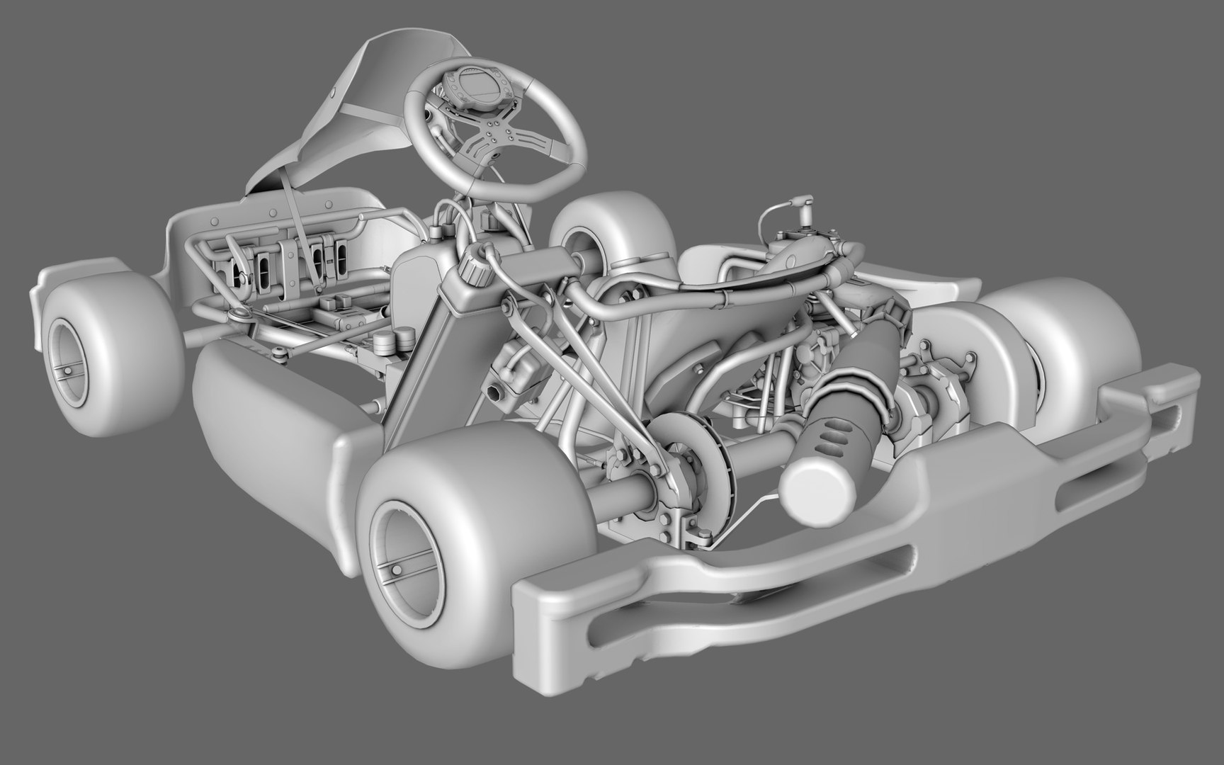 X30 Tony Kart Racer 401R 3D Model - TurboSquid 2015518