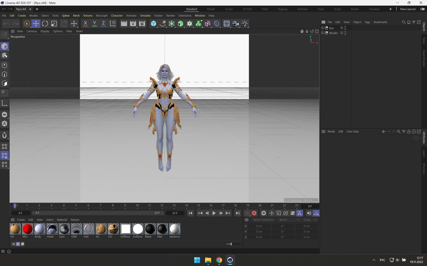 3D Cyber Nyx - TurboSquid 2077890