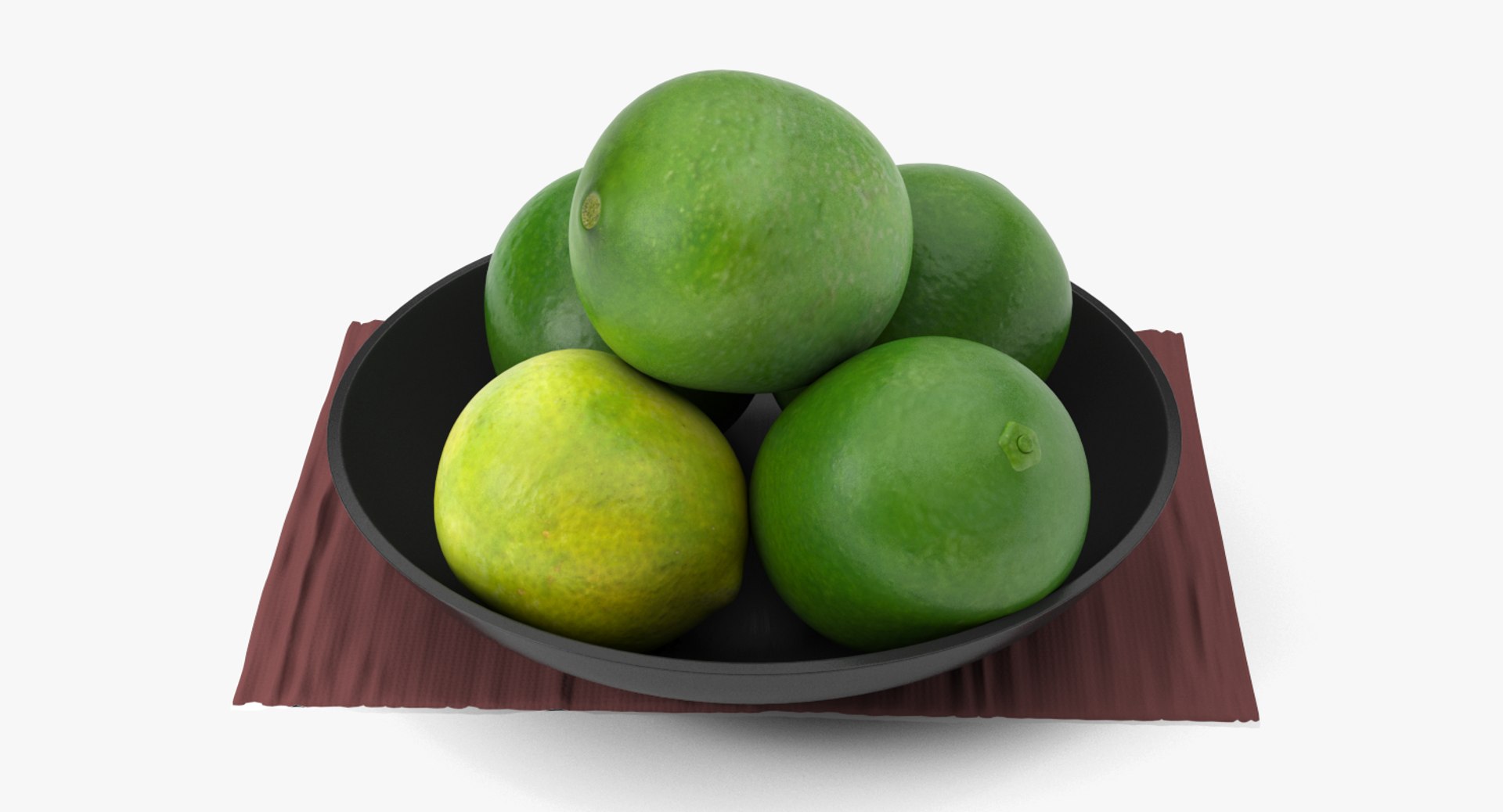 3d Lime Fruit