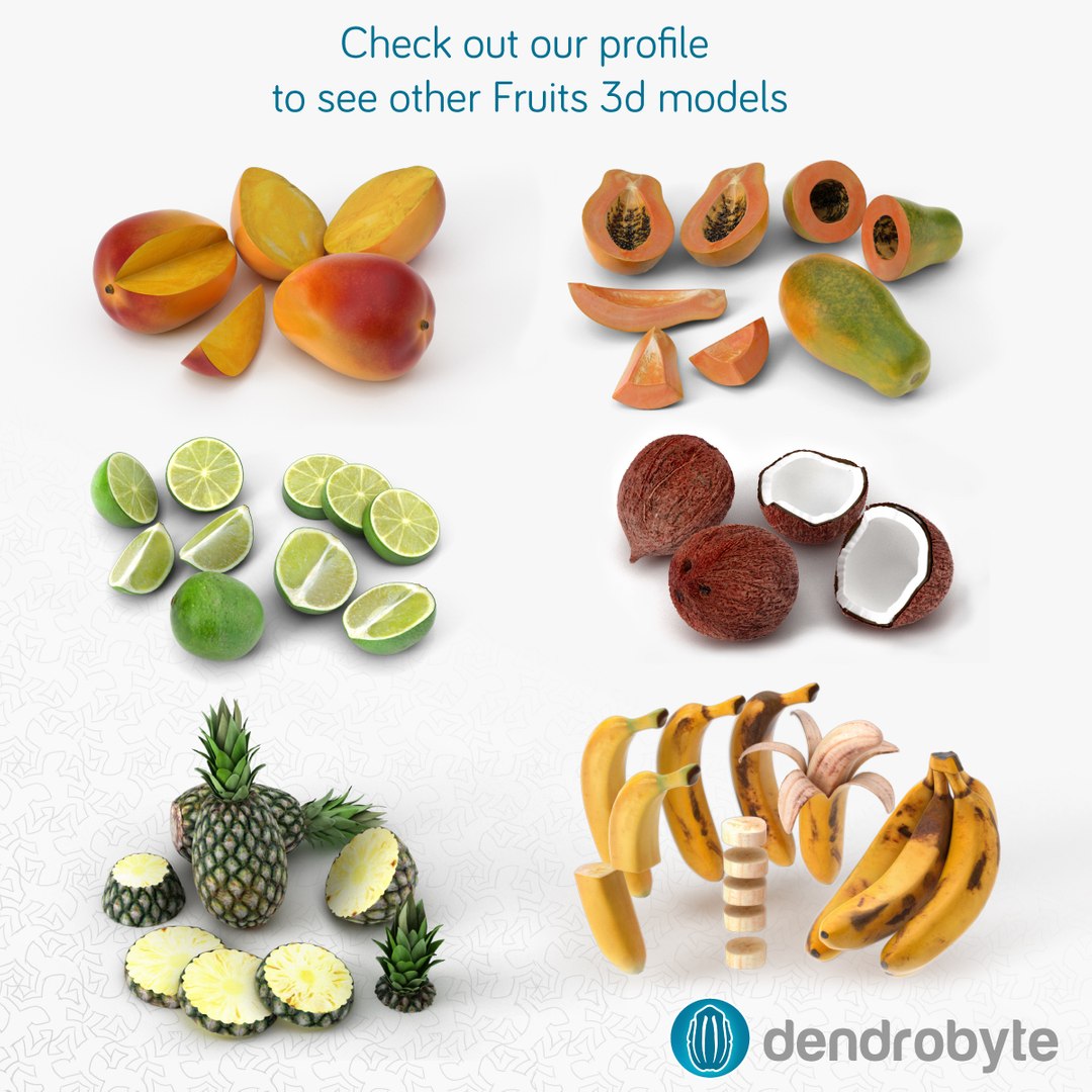 3d Lime Fruit