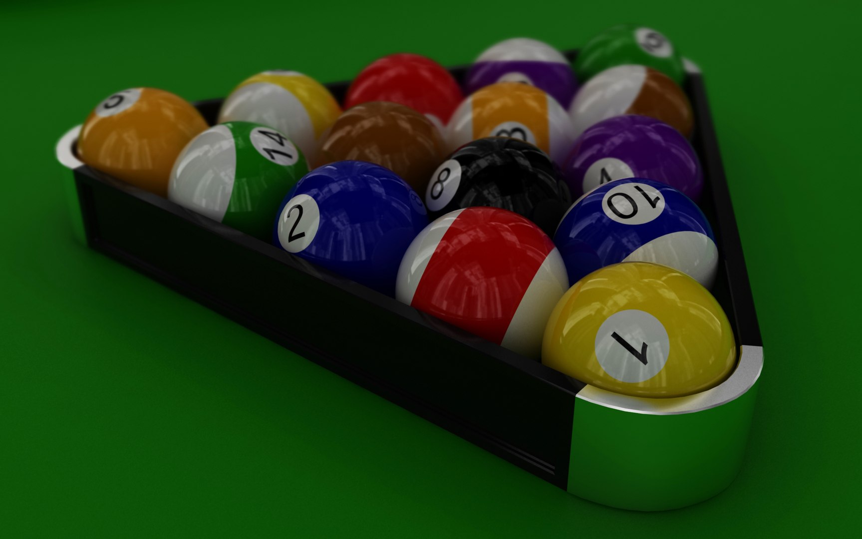 3d Model Pool Table 8