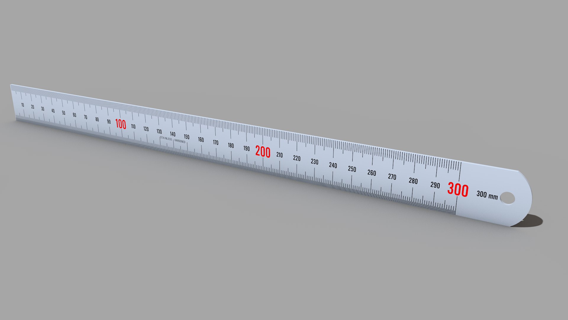 C4d Metal Ruler