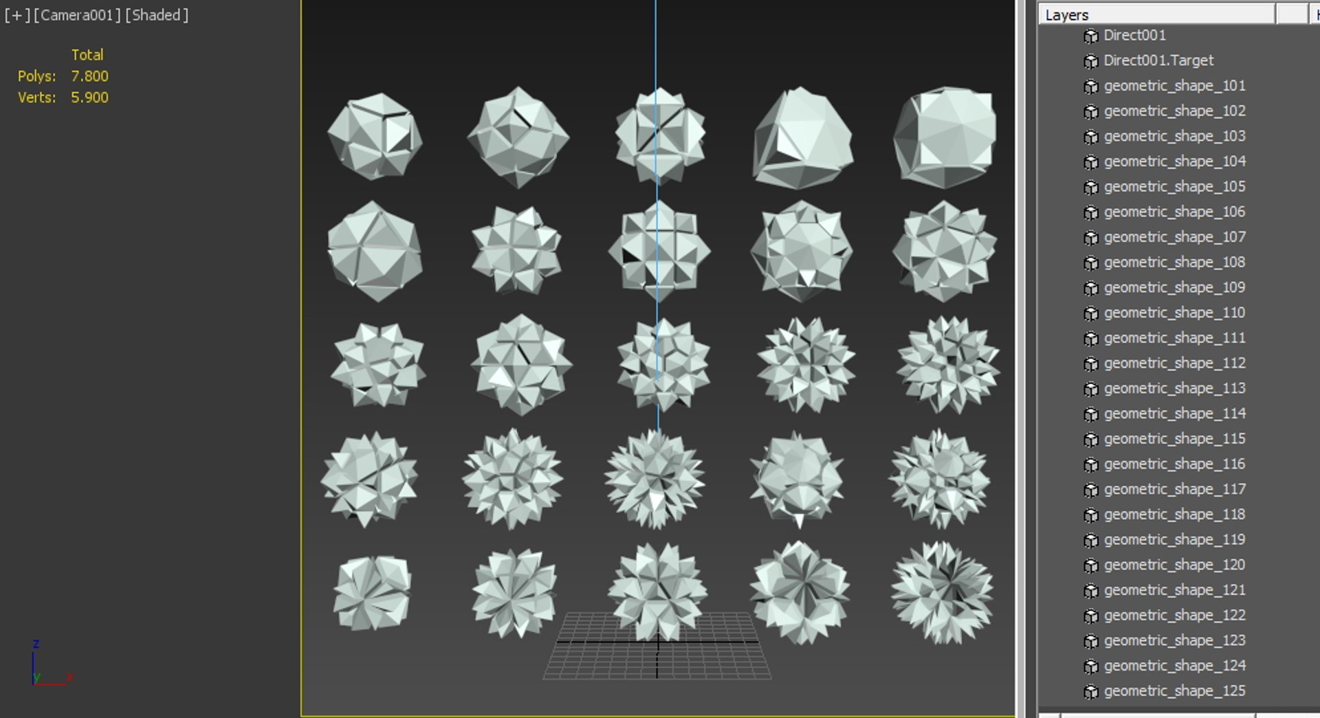 Max Geometric Shape Pack