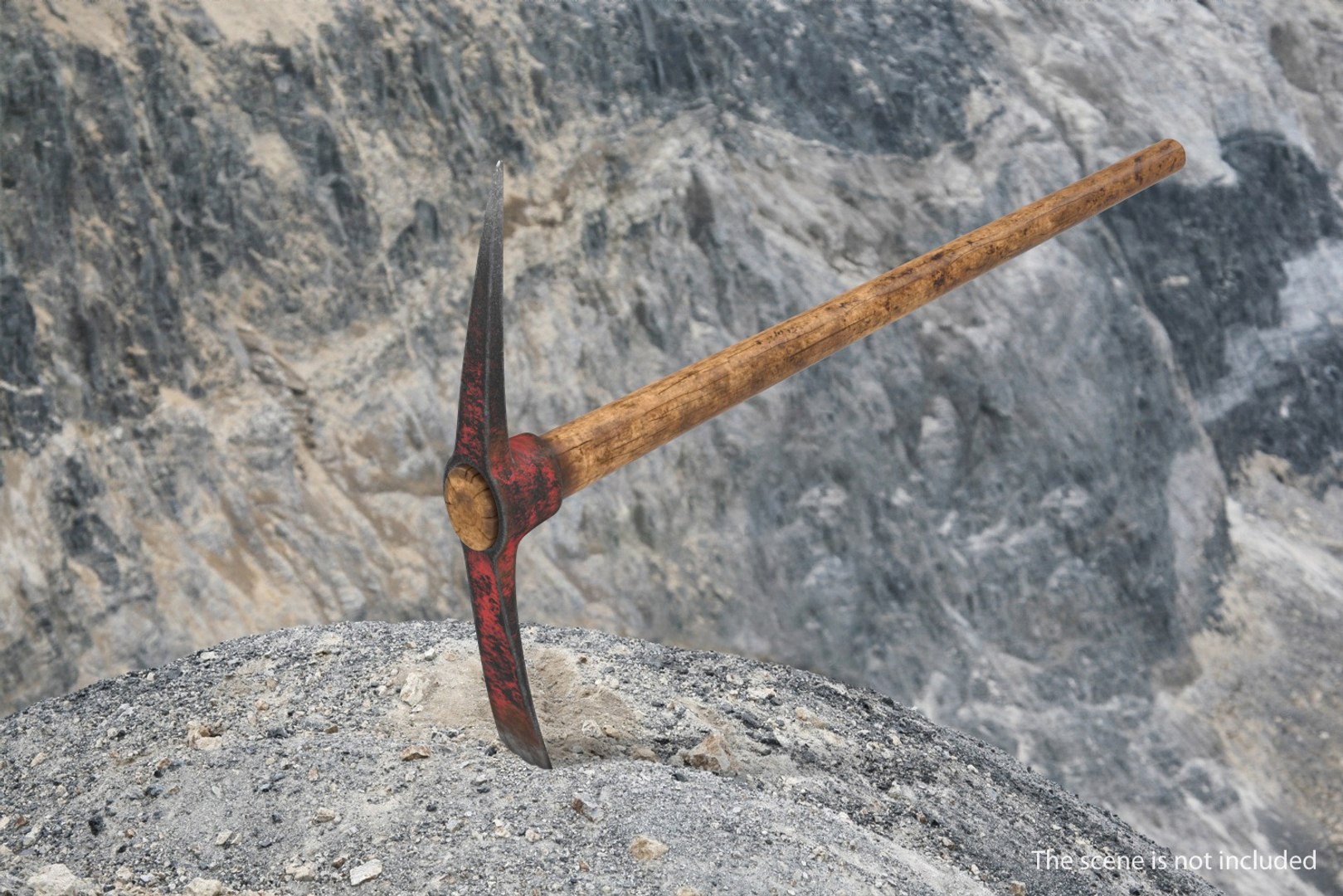 Large Pickaxe Model - TurboSquid 1312791