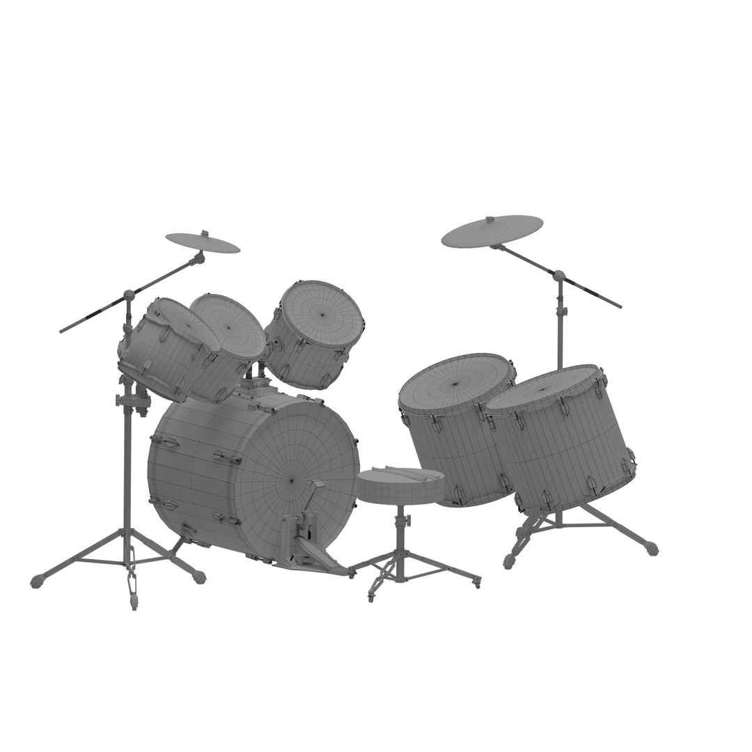 Animal Drummer 3D Model - TurboSquid 1842163