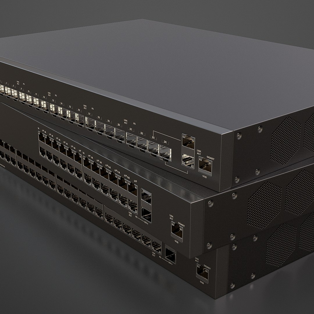 Cisco Network Switch 3D Model - TurboSquid 1252760