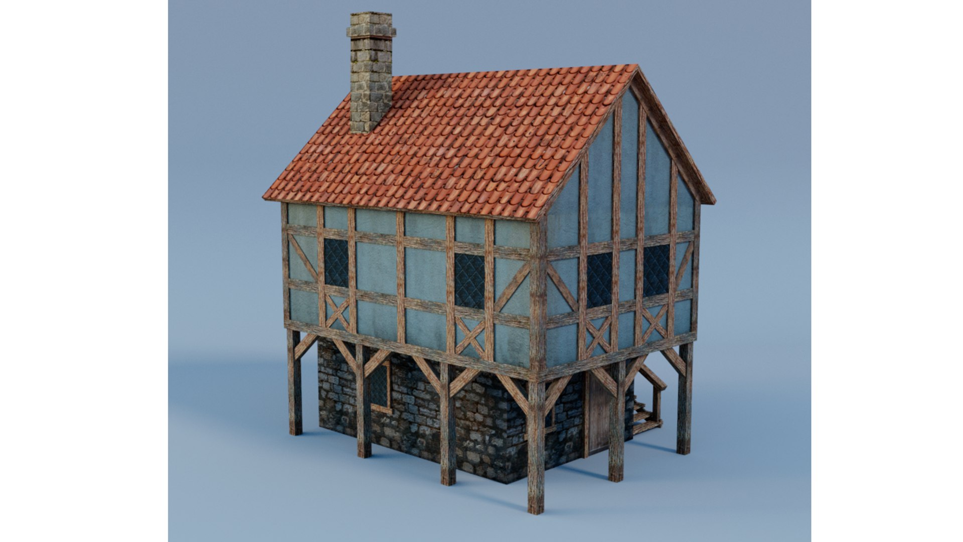 Free Medieval House Model - TurboSquid 1381963