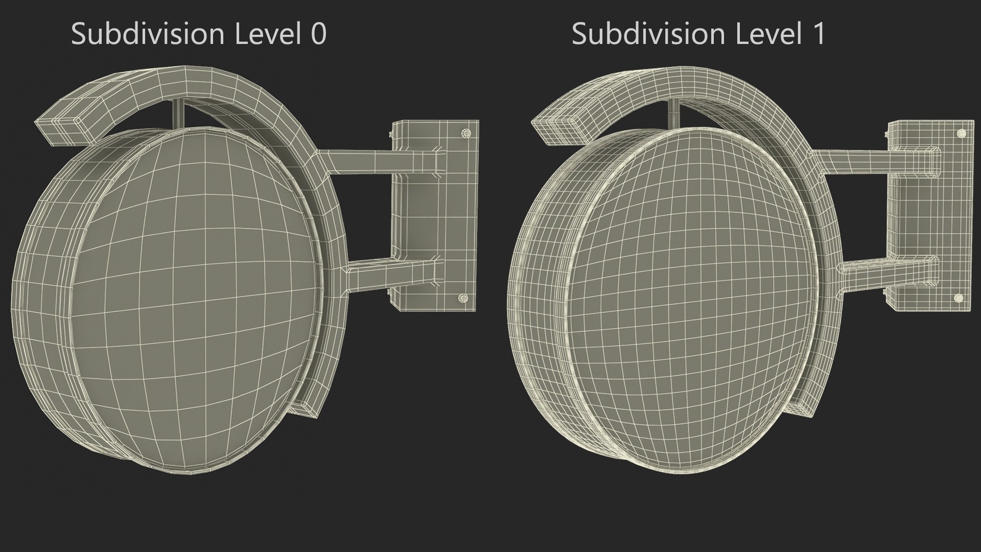 3D Corner Starbucks Signage Wall Mounted - TurboSquid 2274915