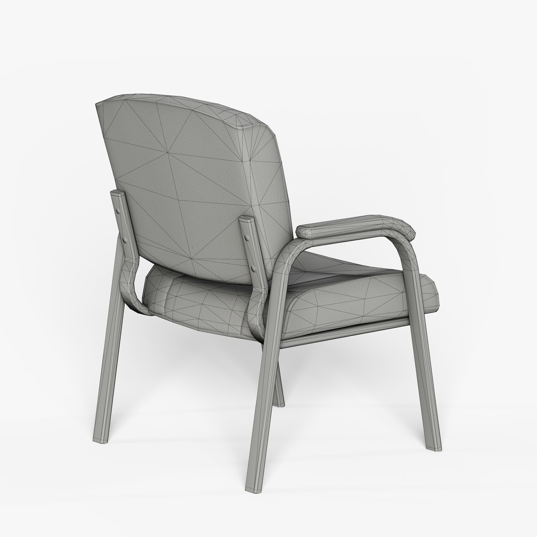 Chair Guest 3D Model - TurboSquid 2185044