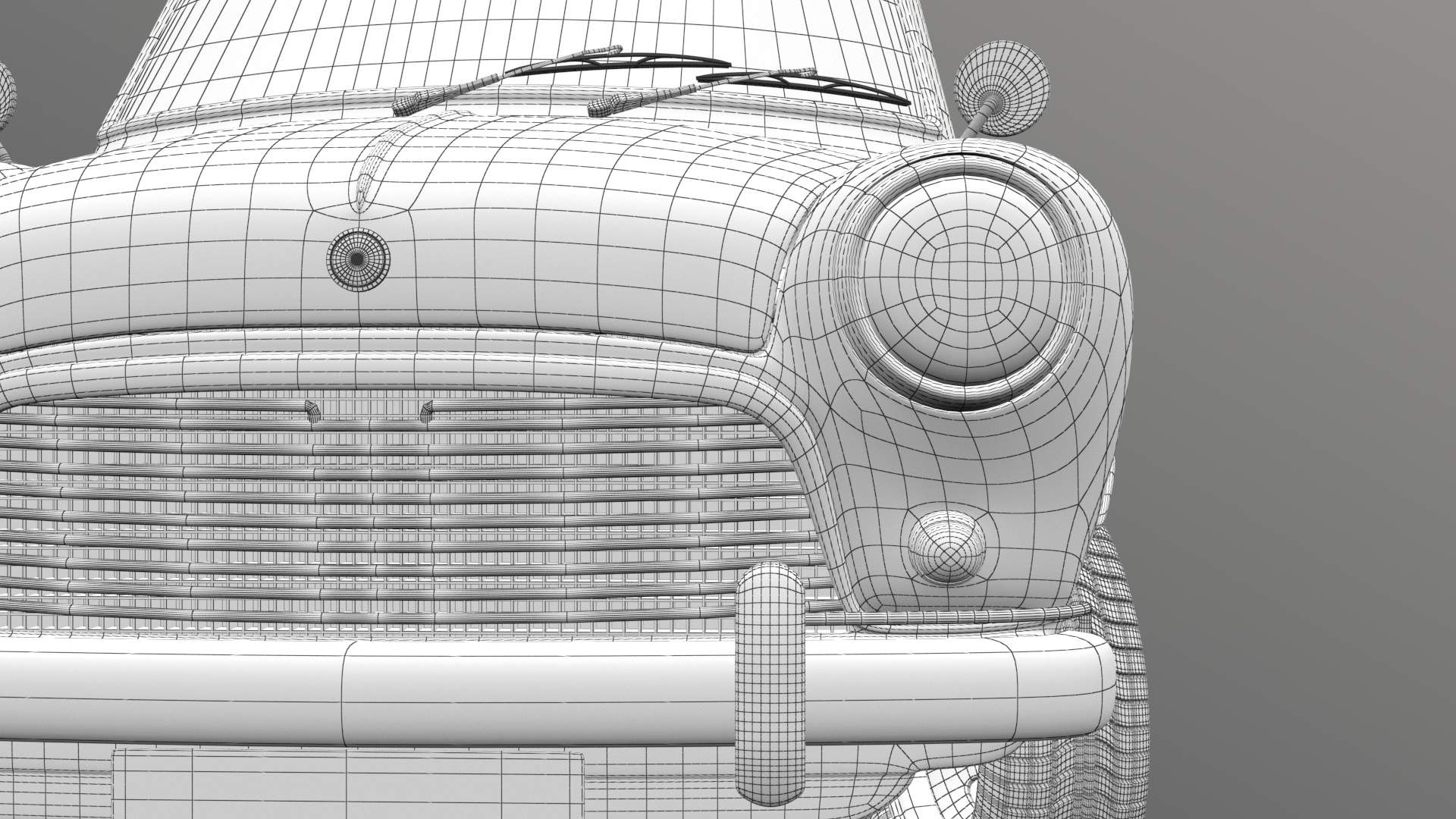 3D Vintage Car - TurboSquid 1814826