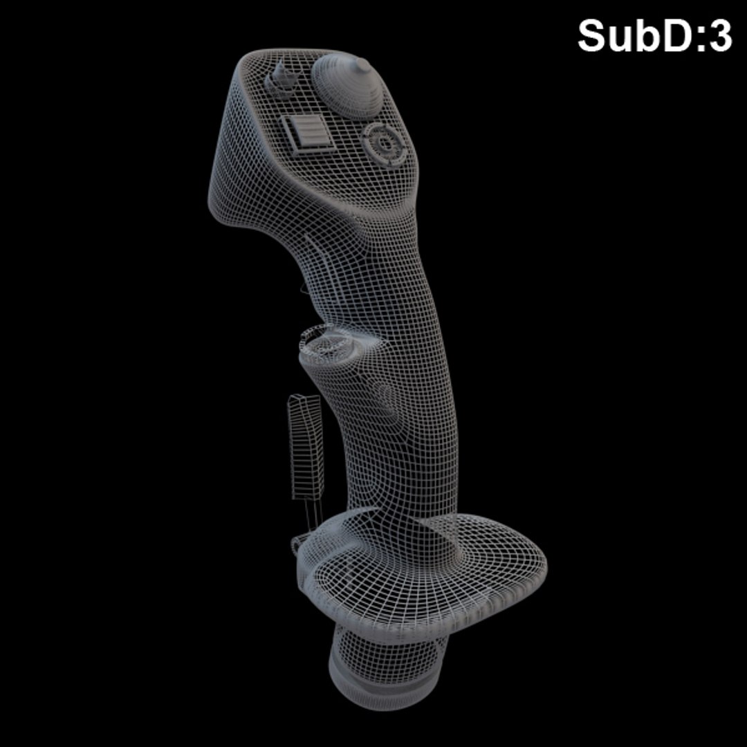 3dsmax Fighter Jet Stick