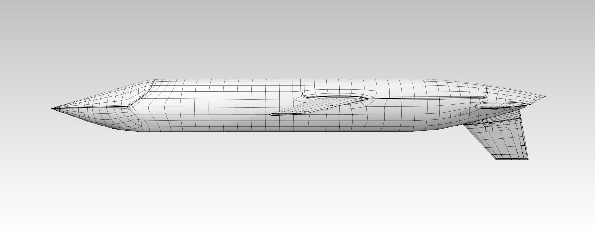 Agm-129 Cruise Missile 3d Obj