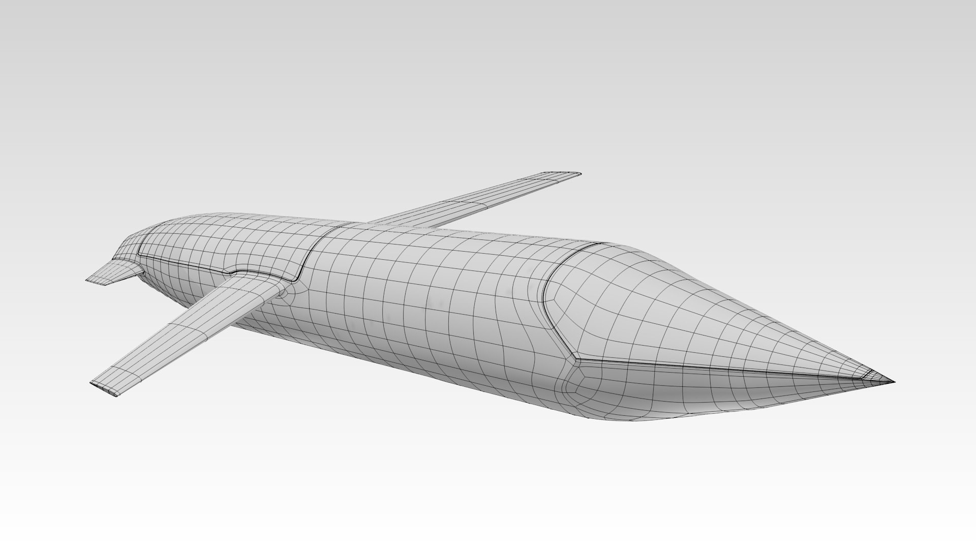 Agm-129 Cruise Missile 3d Obj