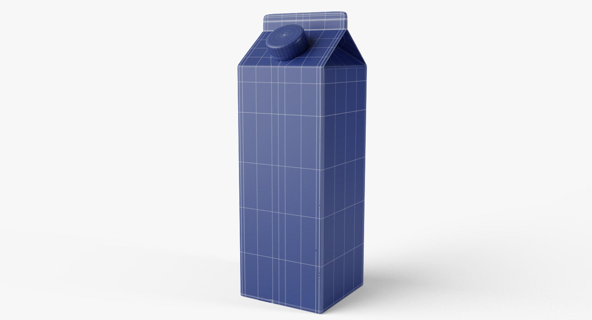3D milk carton model - TurboSquid 1397758