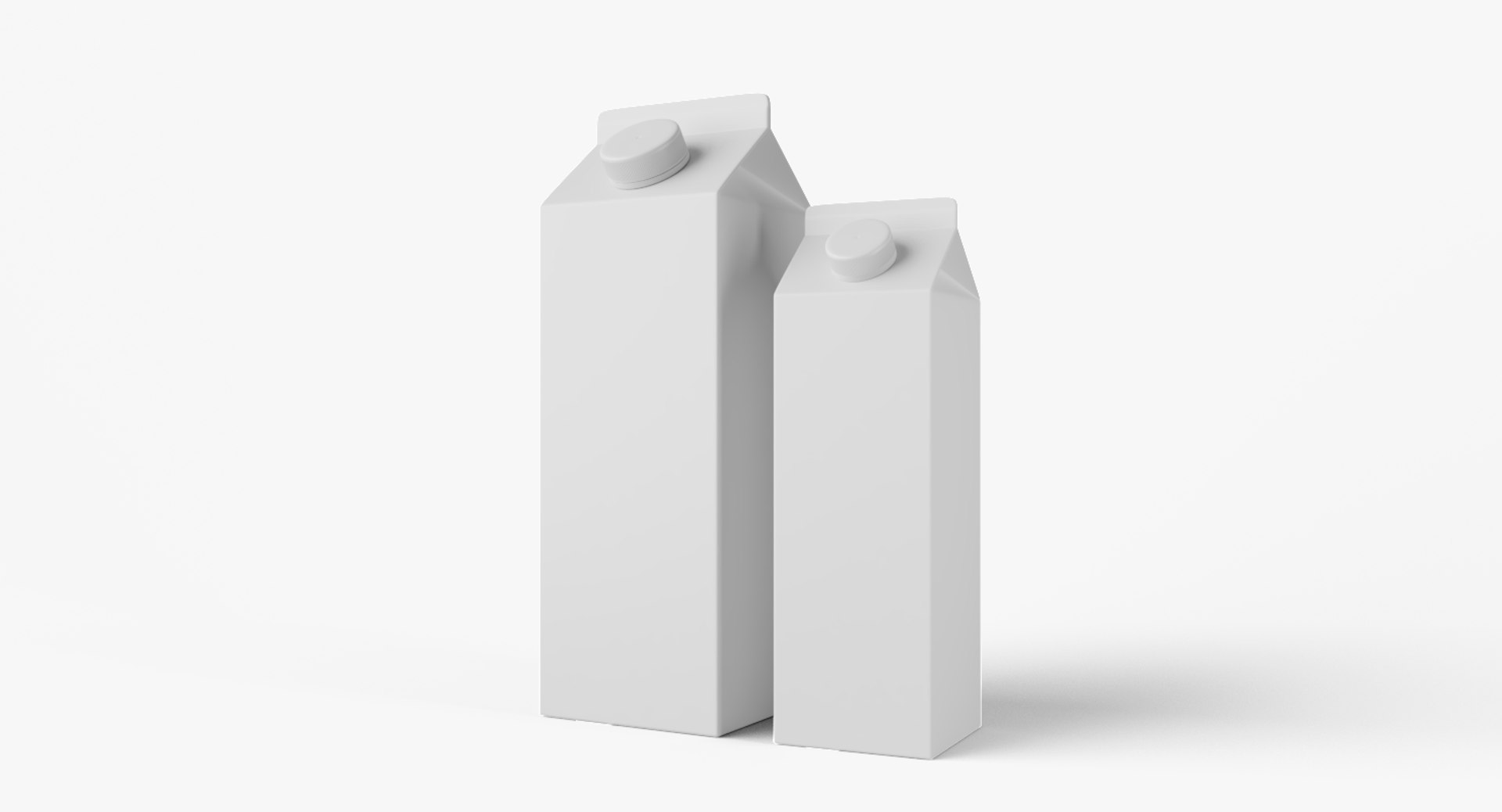 3D milk carton model - TurboSquid 1397758