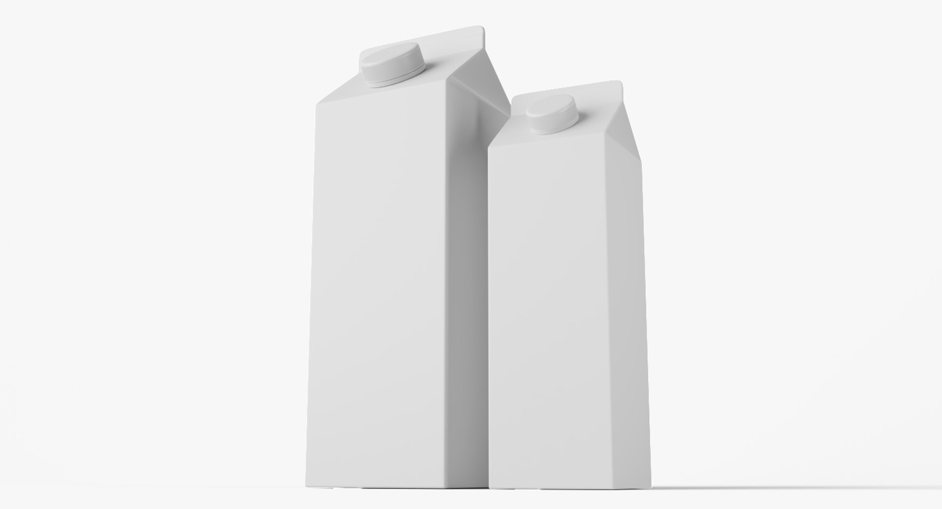 3D milk carton model - TurboSquid 1397758