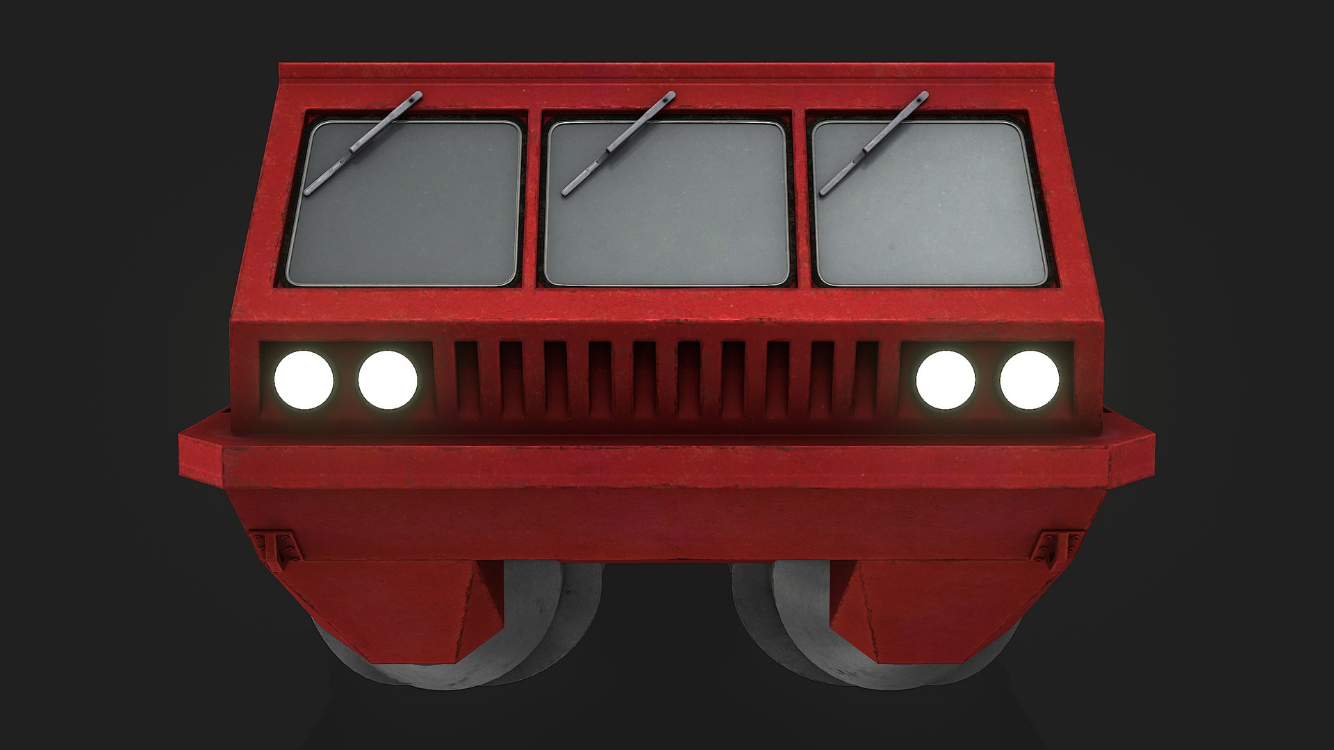 3D Soviet Screw Terrain Vehicle ZIL-4904 - TurboSquid 2132415