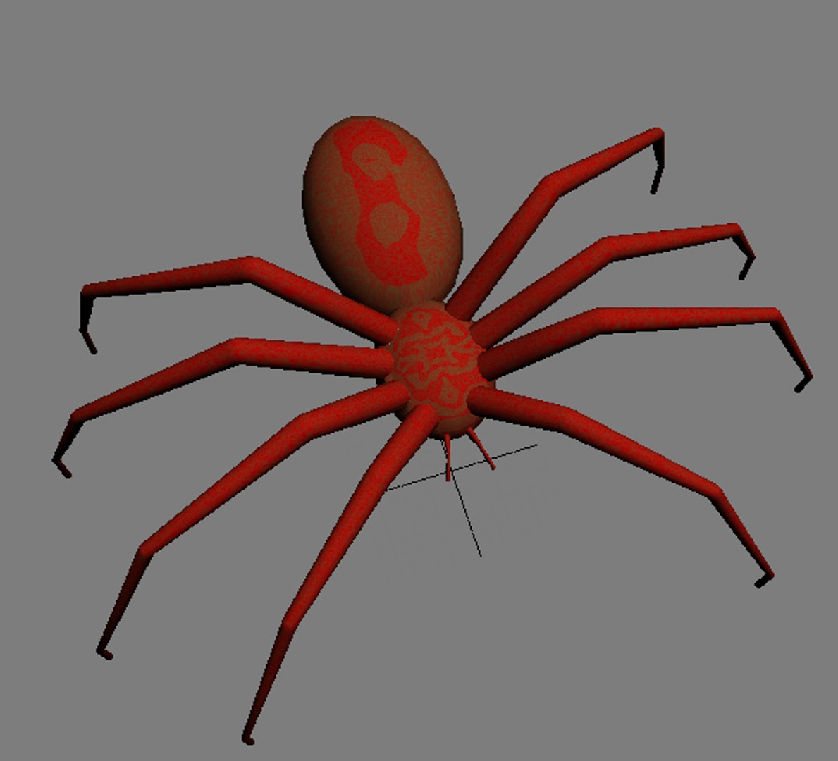 3dsmax spider red