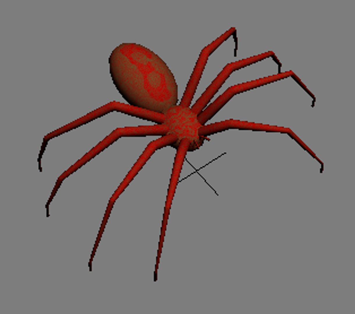 3dsmax spider red