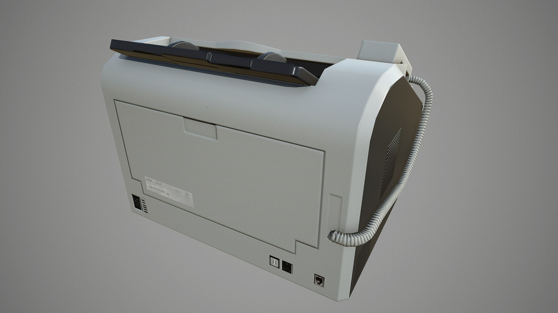 3D Brother Intellifax 2820 Model - TurboSquid 1629900