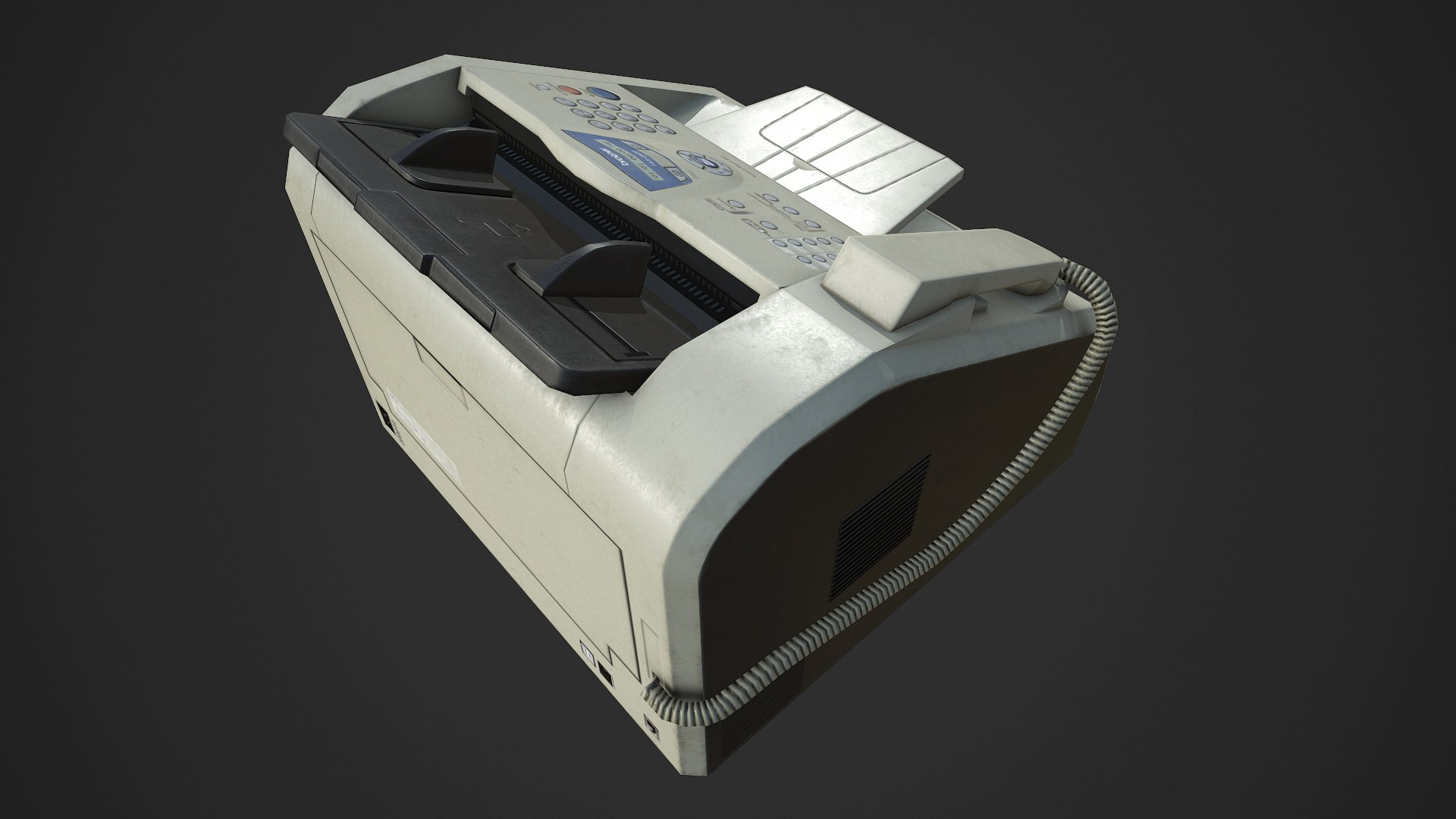 3D Brother Intellifax 2820 Model - TurboSquid 1629900