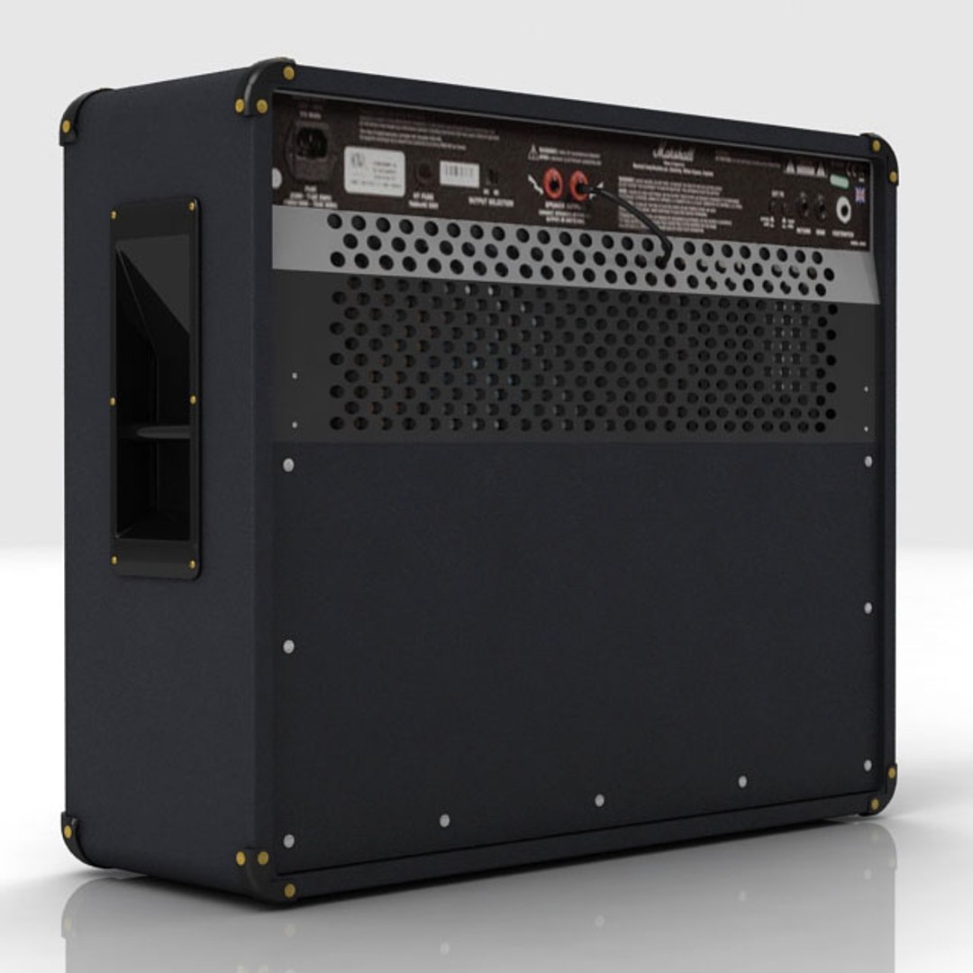 Marshall Guitar Amplifier 2266c 3d Model