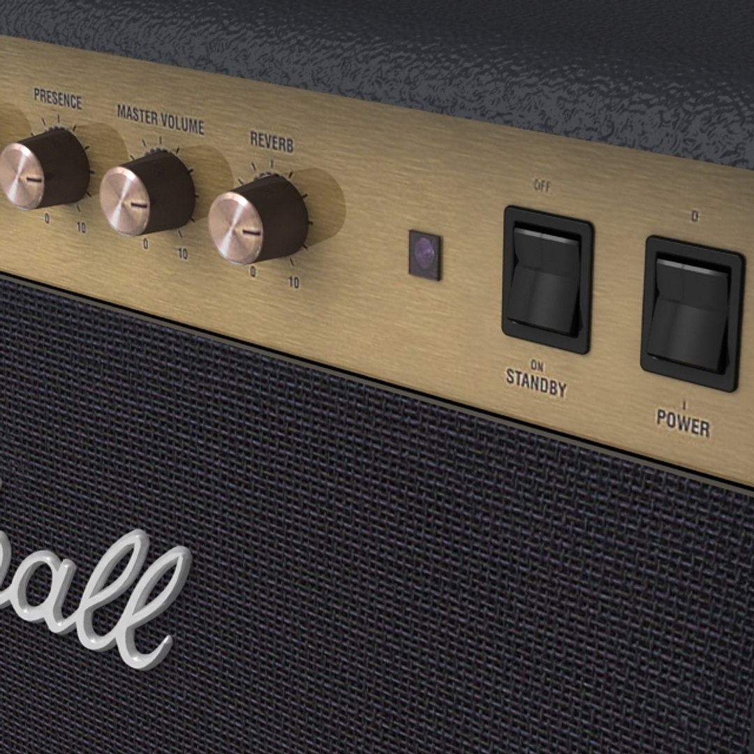 Marshall Guitar Amplifier 2266c 3d Model