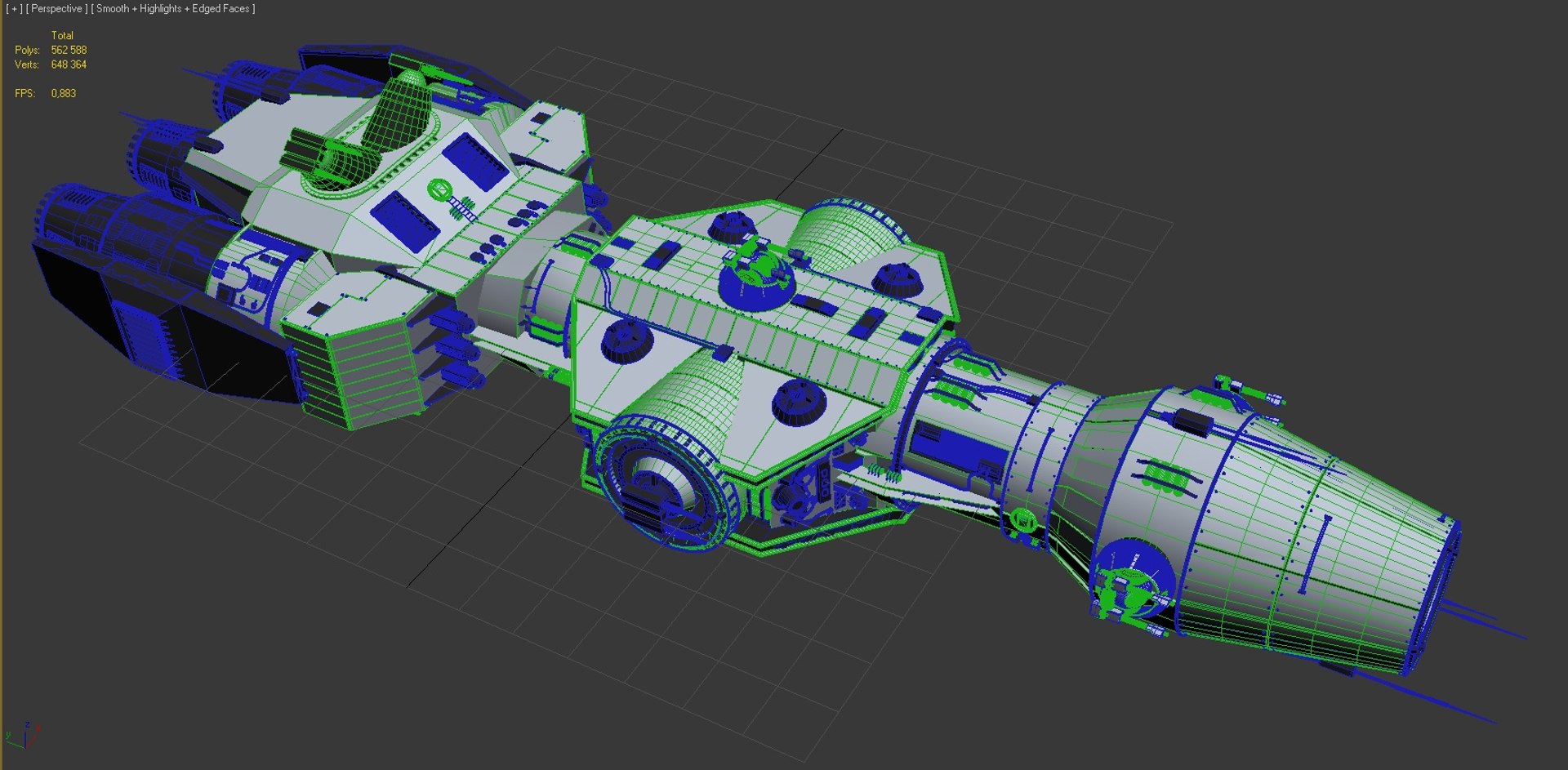 3D Gunship Dp-20 - TurboSquid 1195768