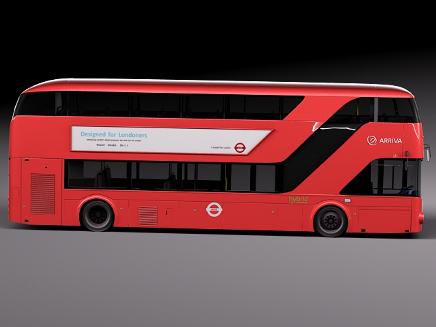 2010 Bus London Lt2 3d Model