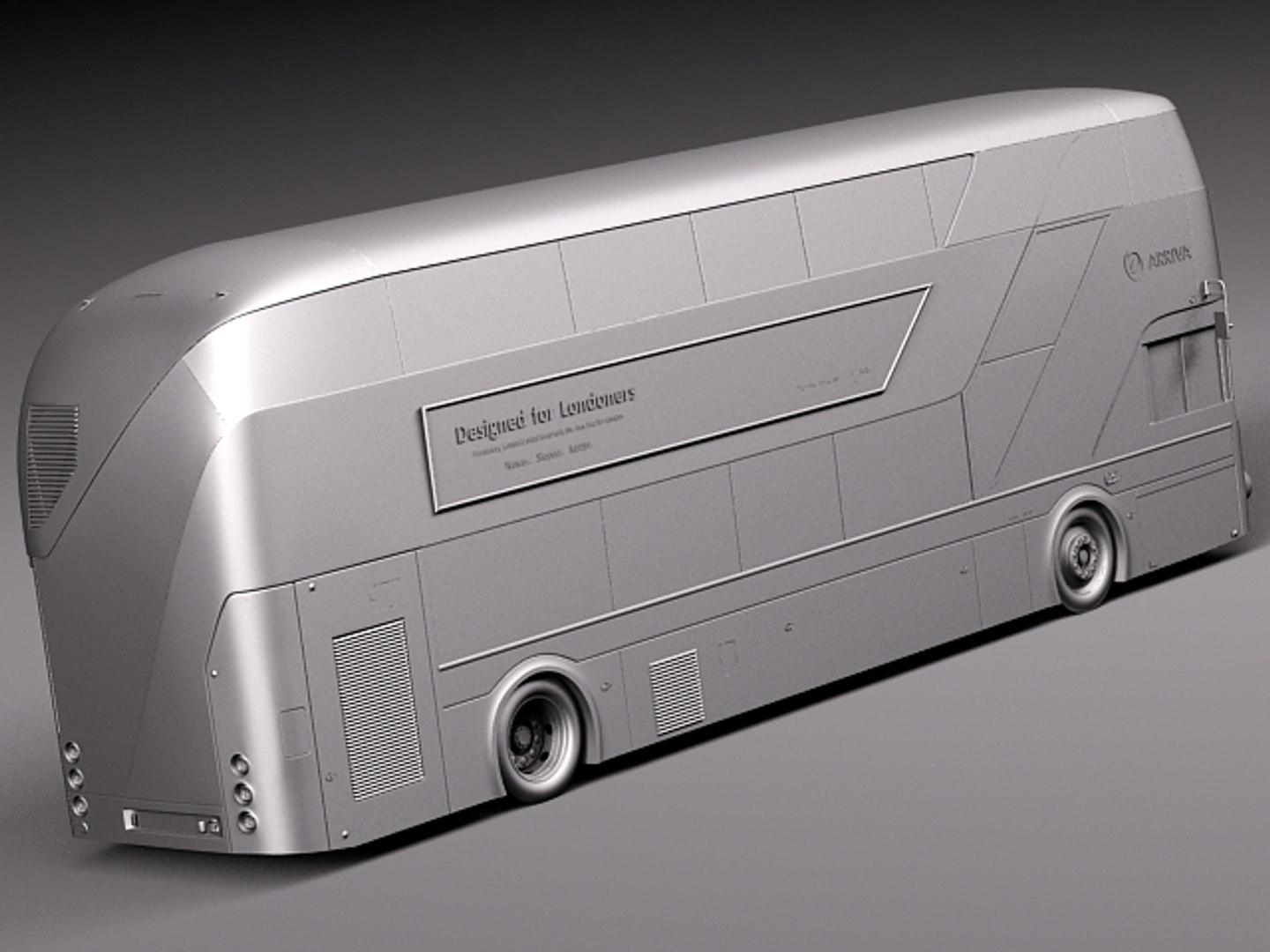 2010 Bus London Lt2 3d Model