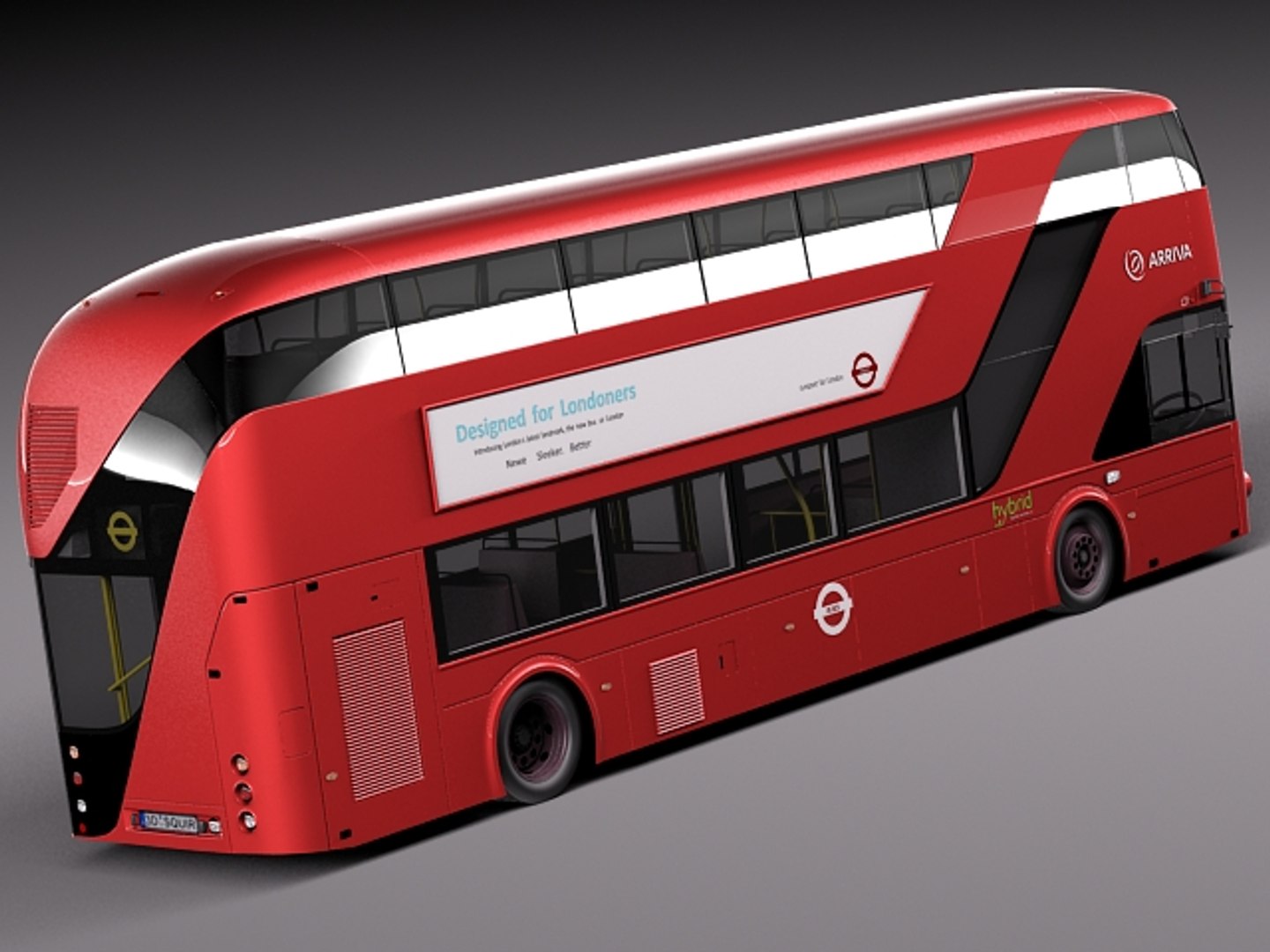 2010 Bus London Lt2 3d Model