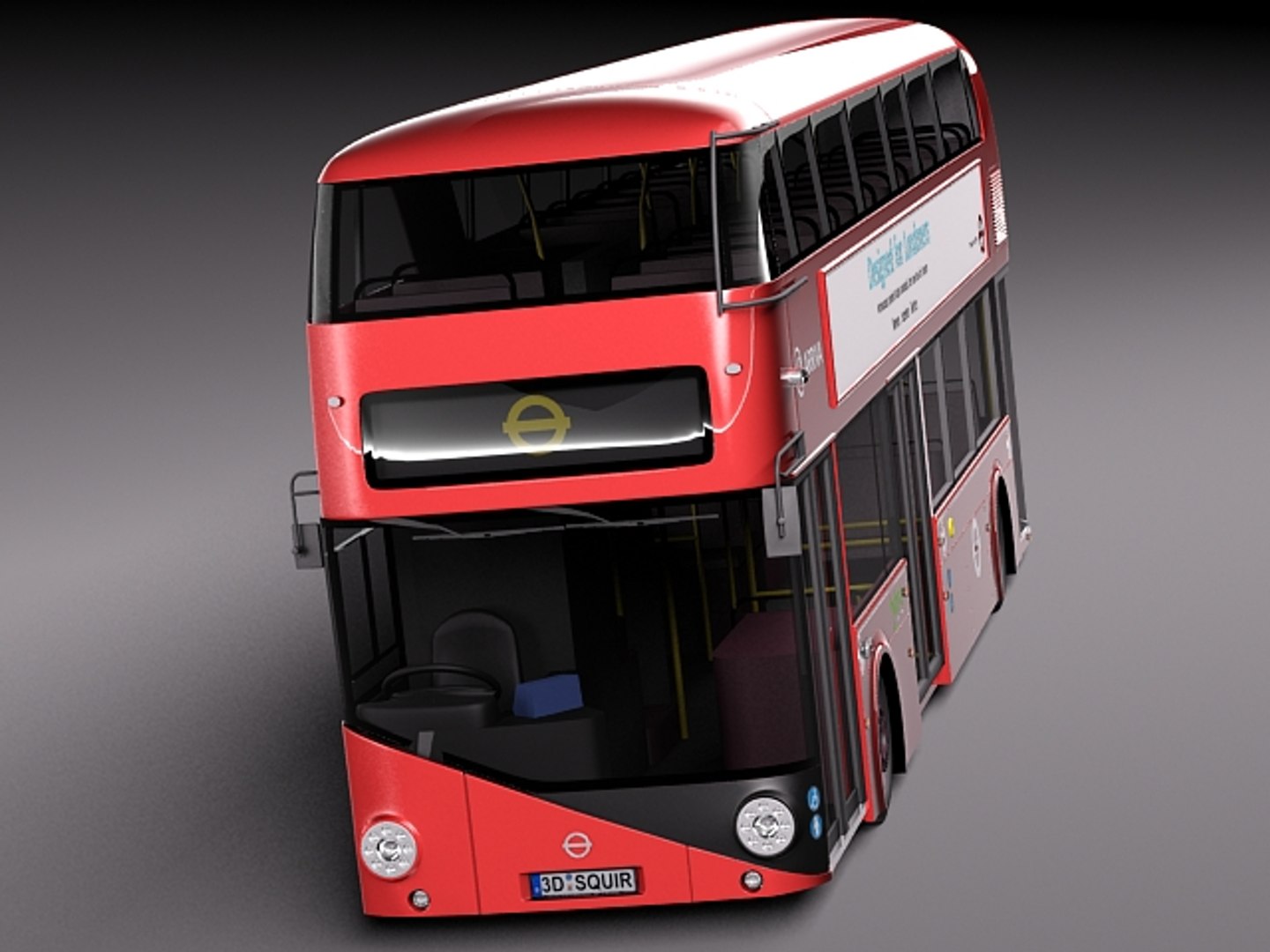 2010 Bus London Lt2 3d Model