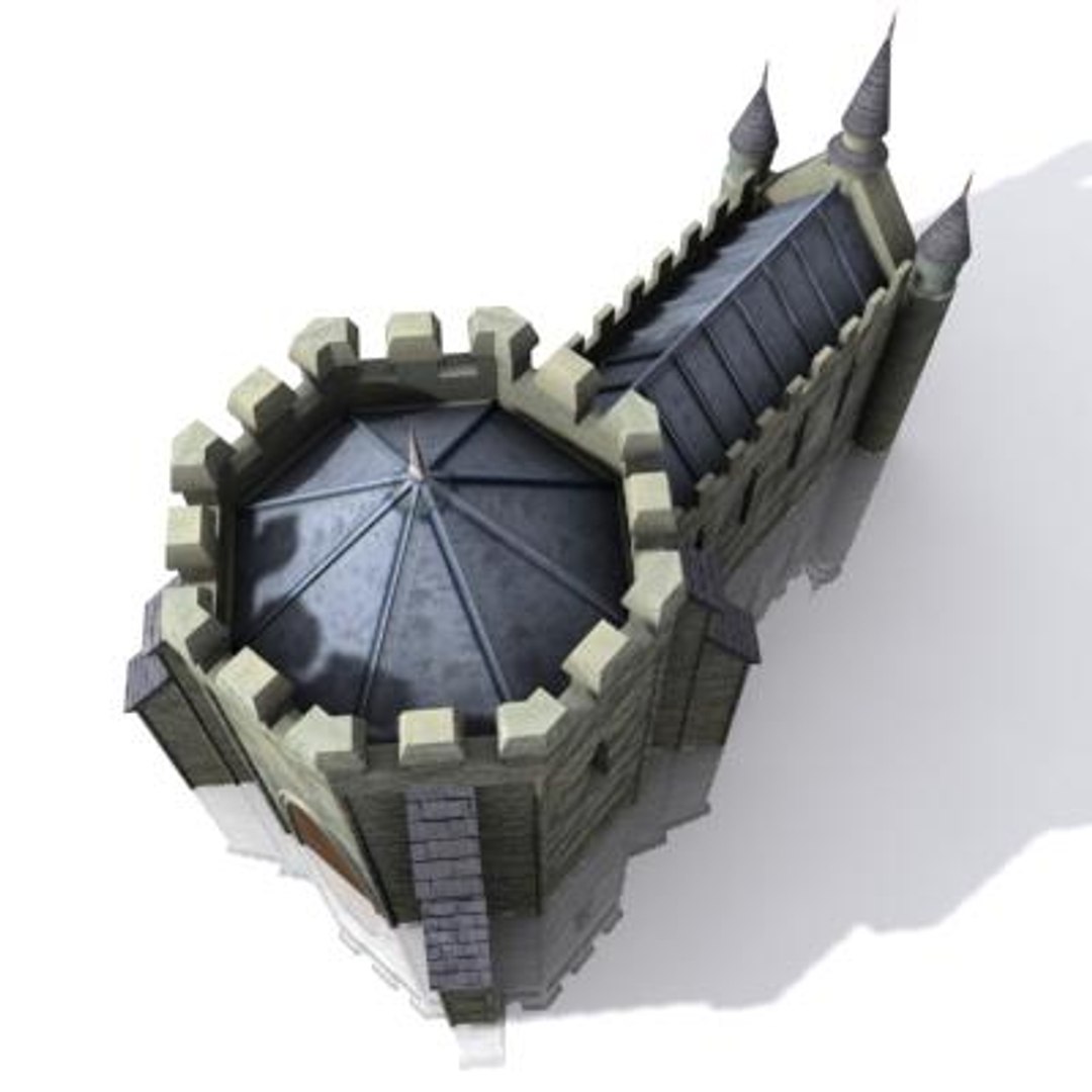 Gothic Building 3d Model