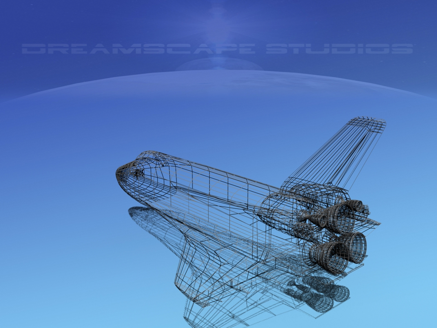 3d model space shuttle