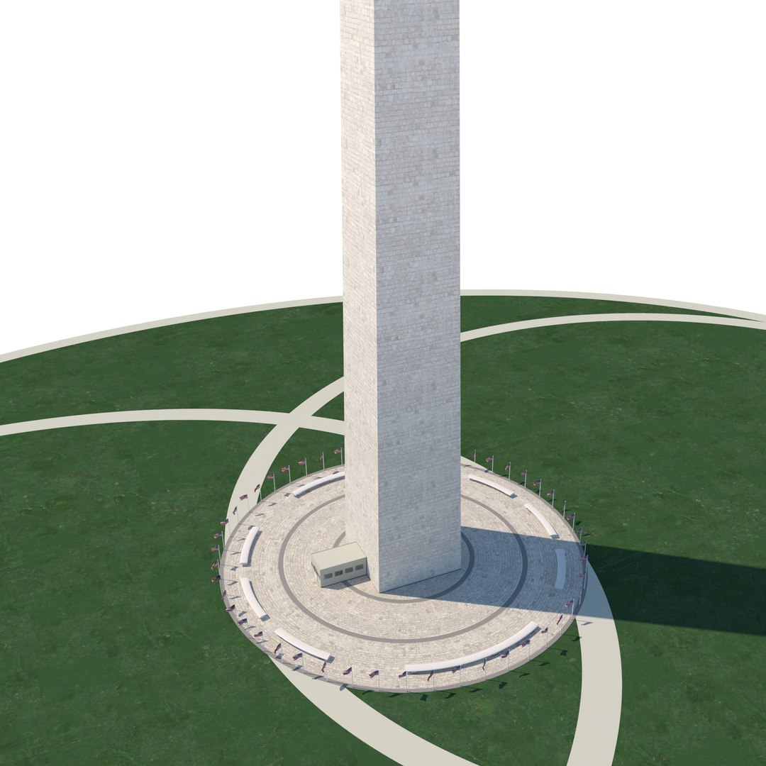 Washington Monument 3D Model - TurboSquid 1534275