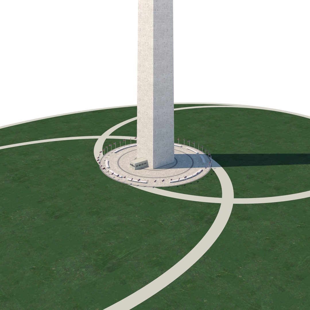Washington Monument 3D Model - TurboSquid 1534275