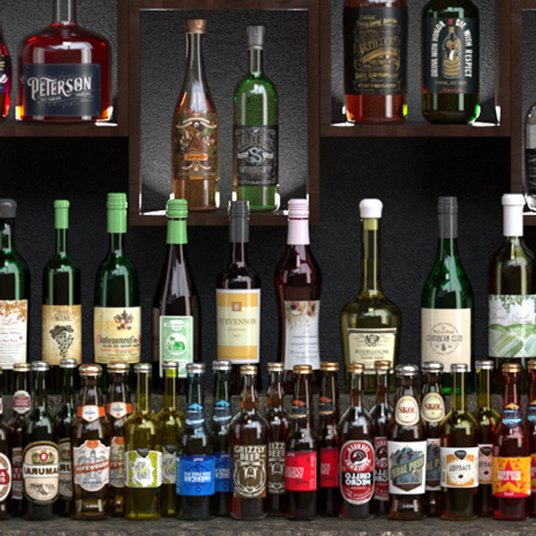 3D Fillings Bar - TurboSquid 1400176