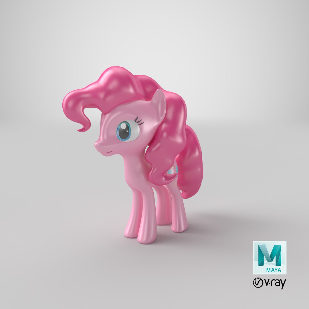 3D Pinkie Pie Pony - TurboSquid 2009062