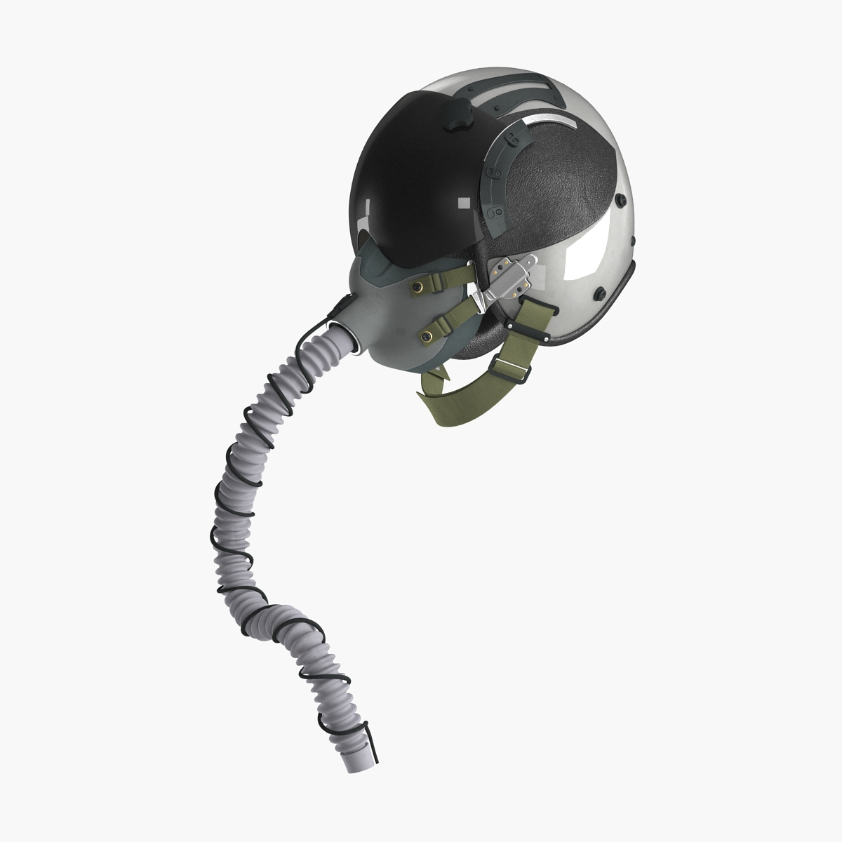 3d military pilot helmet