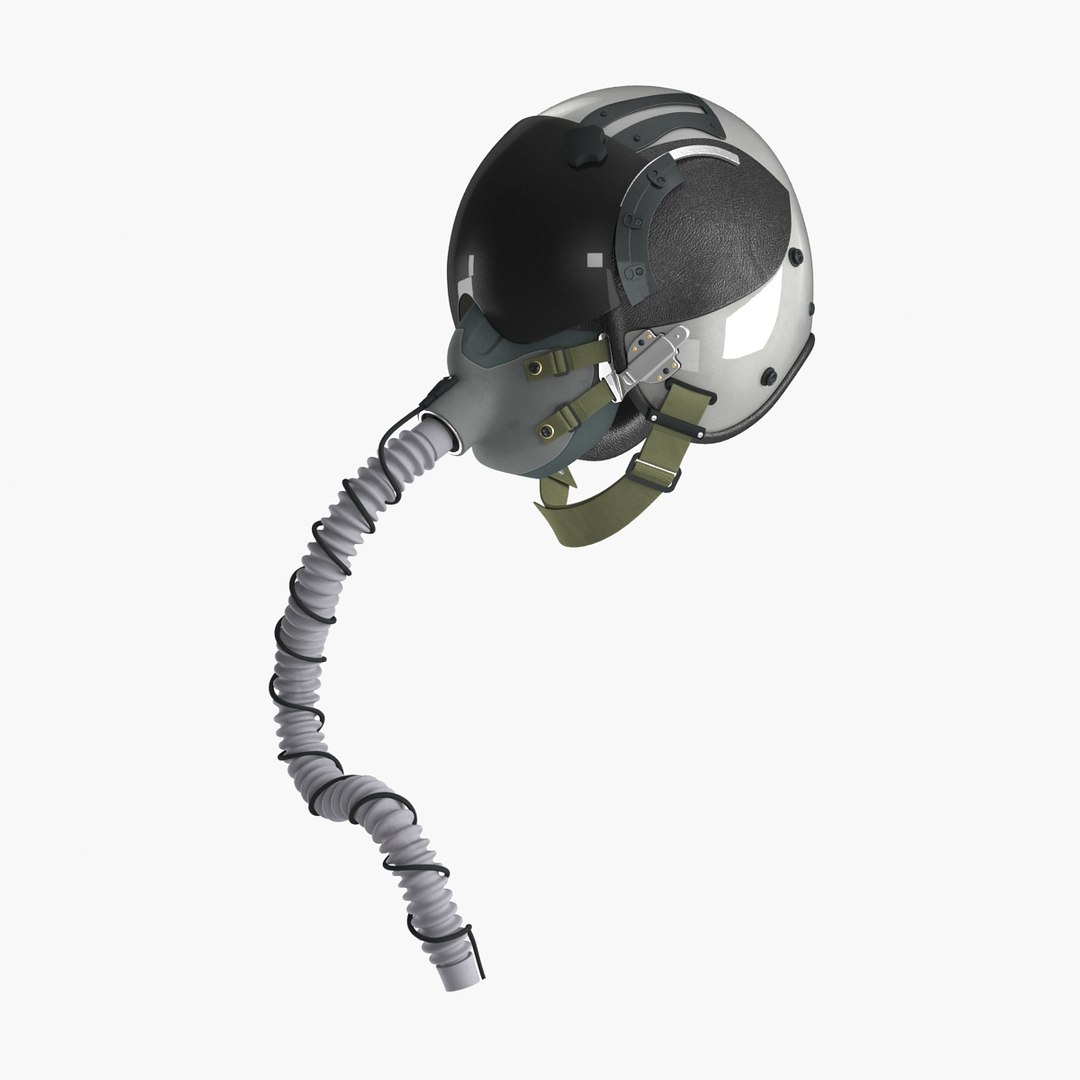 3d Military Pilot Helmet