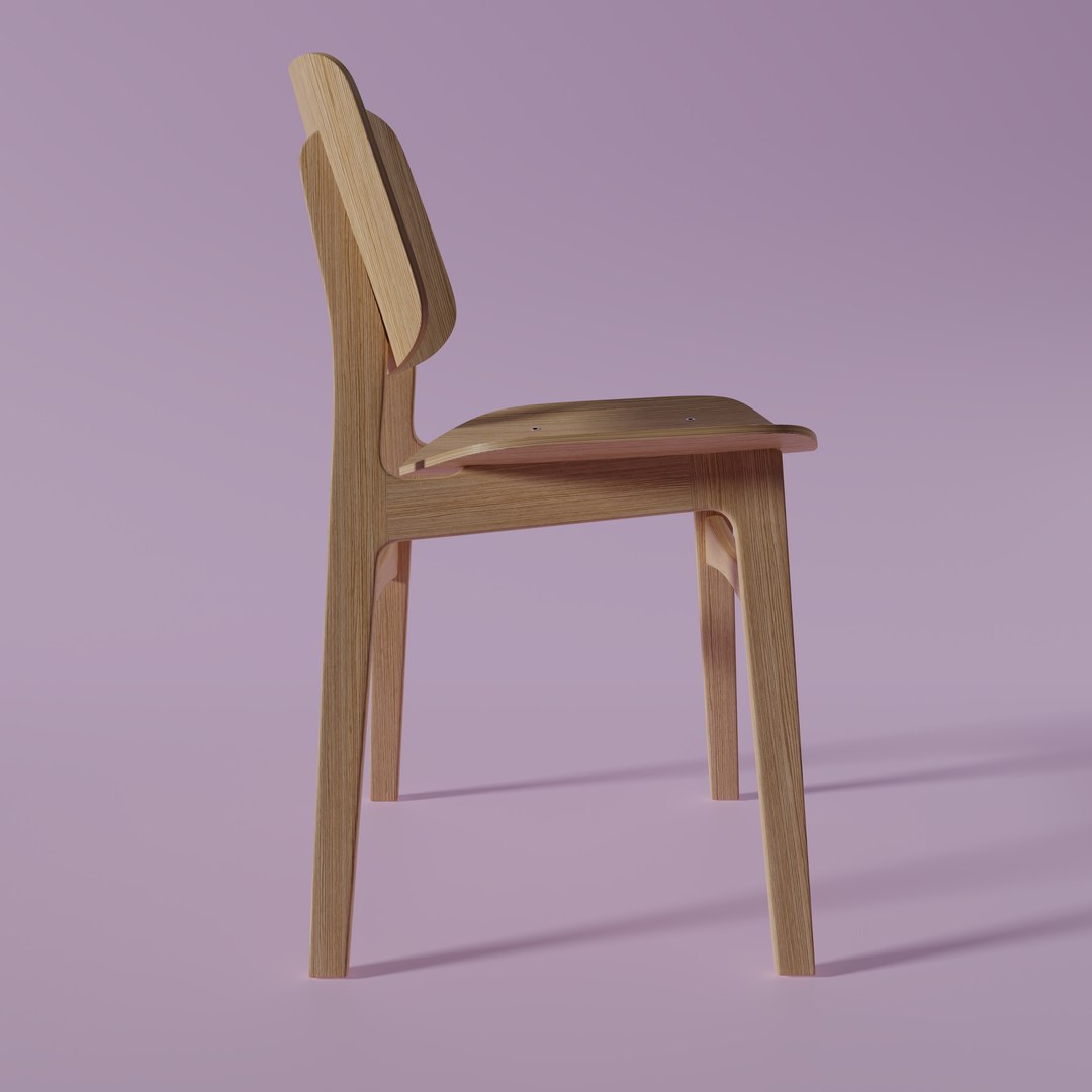 Soborg chair 3D - TurboSquid 1652734